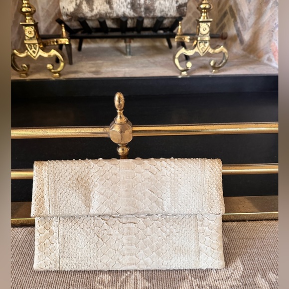 Archipelago | Bags | Used Archipelago Design Authentic Python Clutch | Poshmark